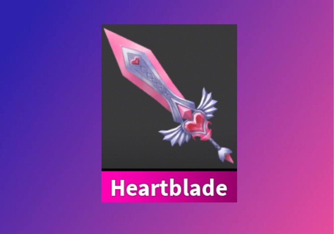 Murder Mystery 2 (MM2) Heartblade, Hobbies & Toys, Toys & Games on ...