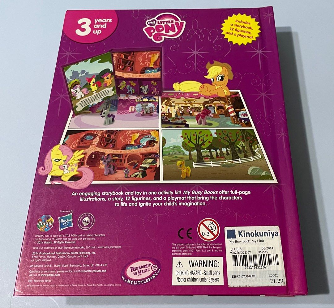 My Busy Book: My Little Pony, Hobbies & Toys, Books & Magazines ...