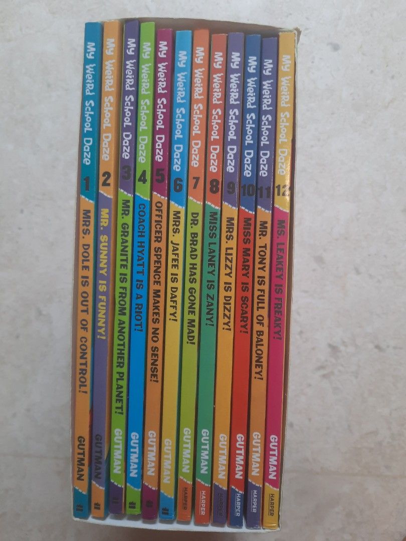 My Weird School Daze (12-book box set), Hobbies & Toys, Books ...