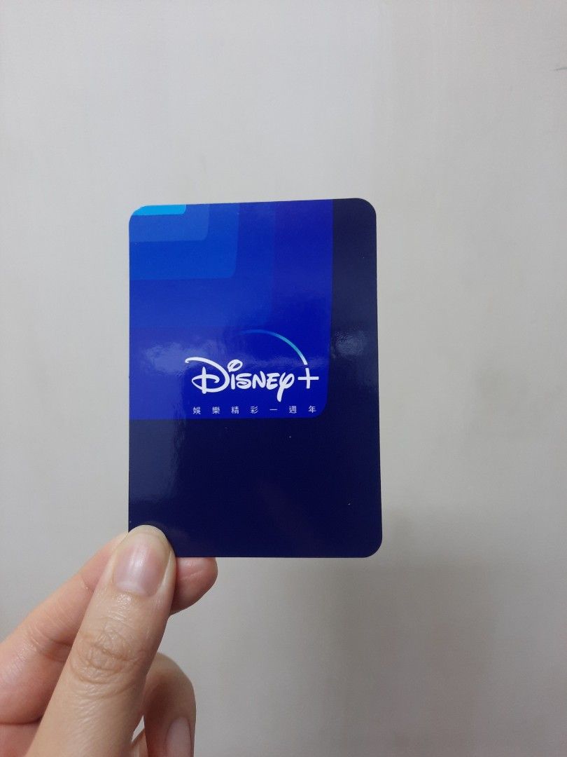 [new] 全新DisneyPlus/Disney+ 1st anniversary collectible card 迪士尼一週年紀念卡 ...