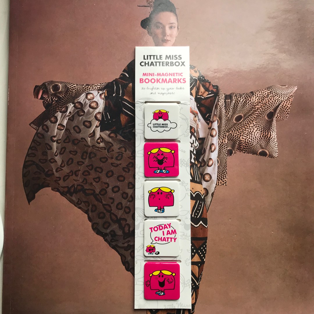 New Little Miss Chatterbox - mini magnetic Bookmarks , Hobbies & Toys ...