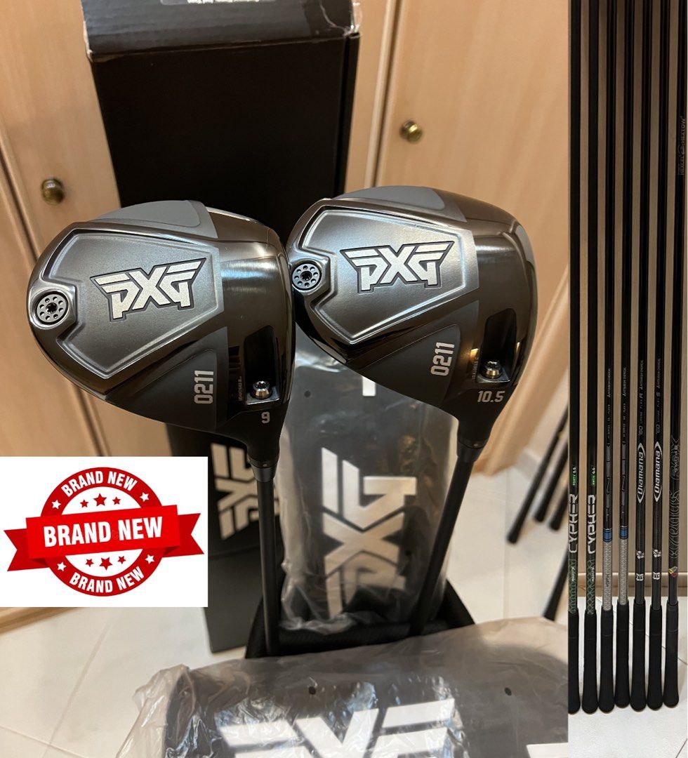NEW PXG 0211 Driver (9deg/10.5deg) [With NEW Project X Cypher/ Diamana/ Tensei AV Shaft Attached ...