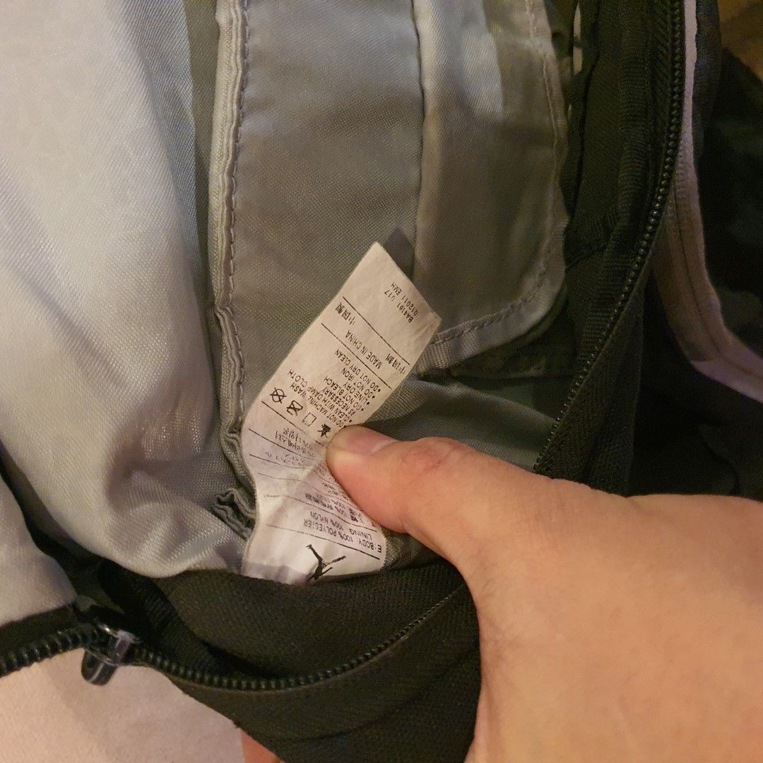 Nike Jordan XL Cement Backpack, Men's Fashion, Bags, Backpacks on Carousell