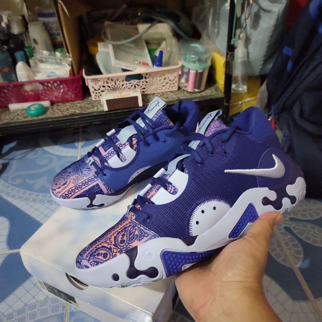Nike PG 6 blue paisley, Men's Fashion, Footwear, Sneakers on Carousell
