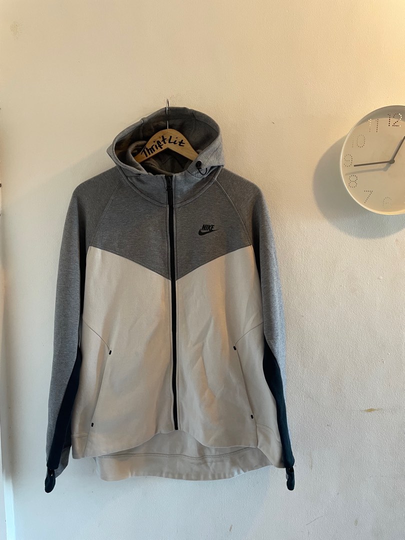 nike tech fleece two tone, Men's Fashion, Coats, Jackets and Outerwear ...