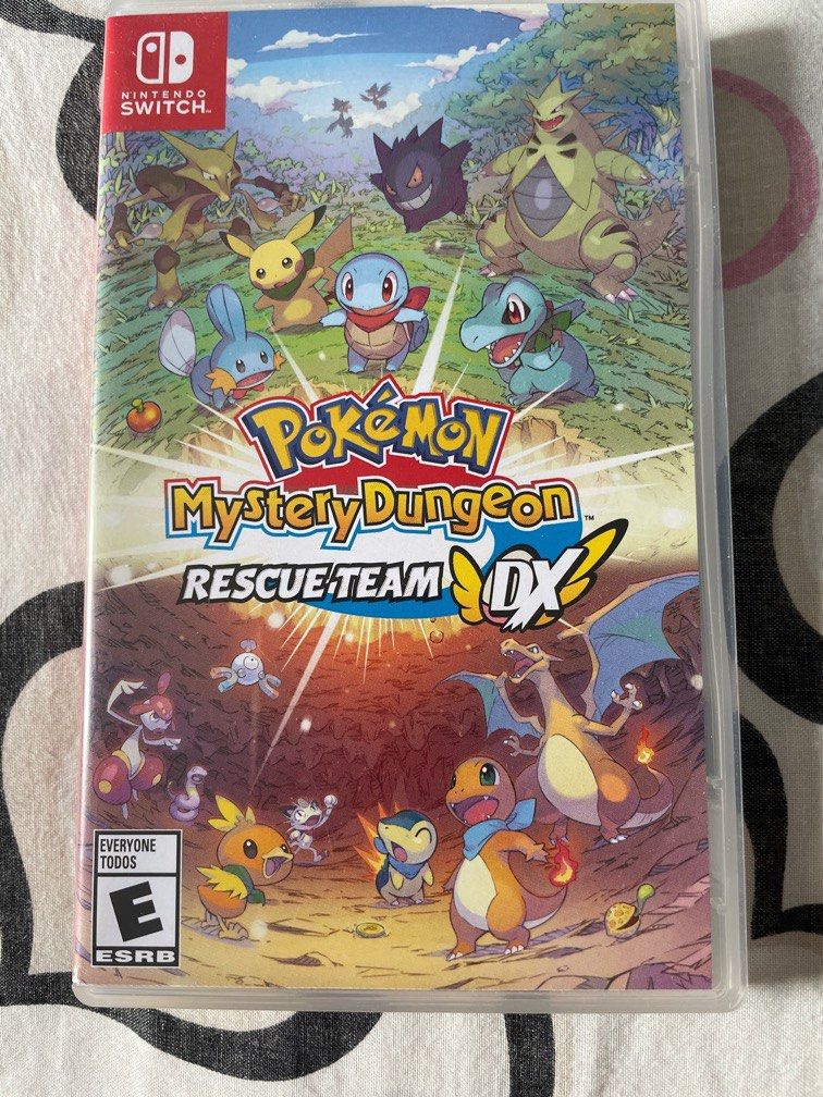 Nintendo switch pokemon mystery dungeon rescue team DX, Hobbies & Toys ...