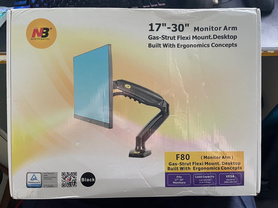 North Bayou F80 Monitor Arm, Computers & Tech, Parts & Accessories ...