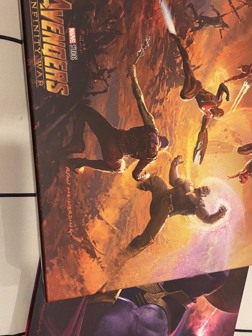 official art of infinity war book, Hobbies & Toys, Memorabilia ...