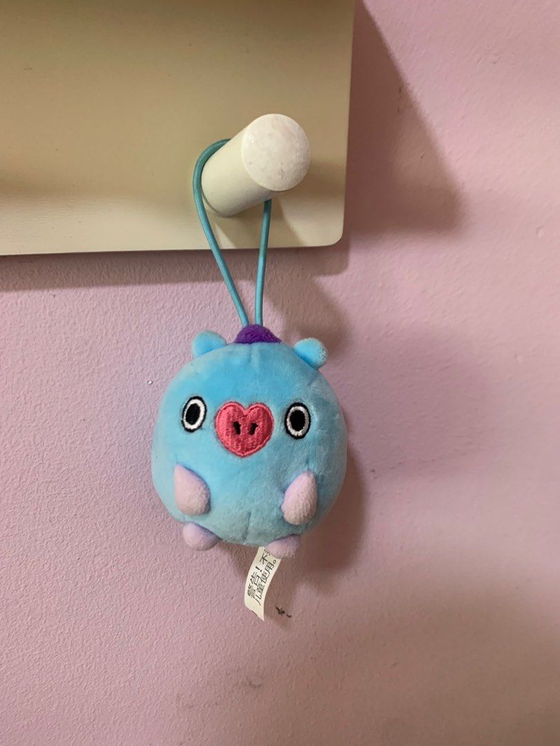 OFFICIAL MANG pong pong mini plush keychain, Hobbies & Toys ...