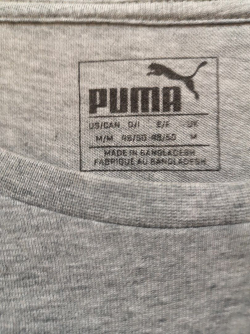 Original Baju Puma T (M size), Men's Fashion, Tops & Sets, Tshirts ...