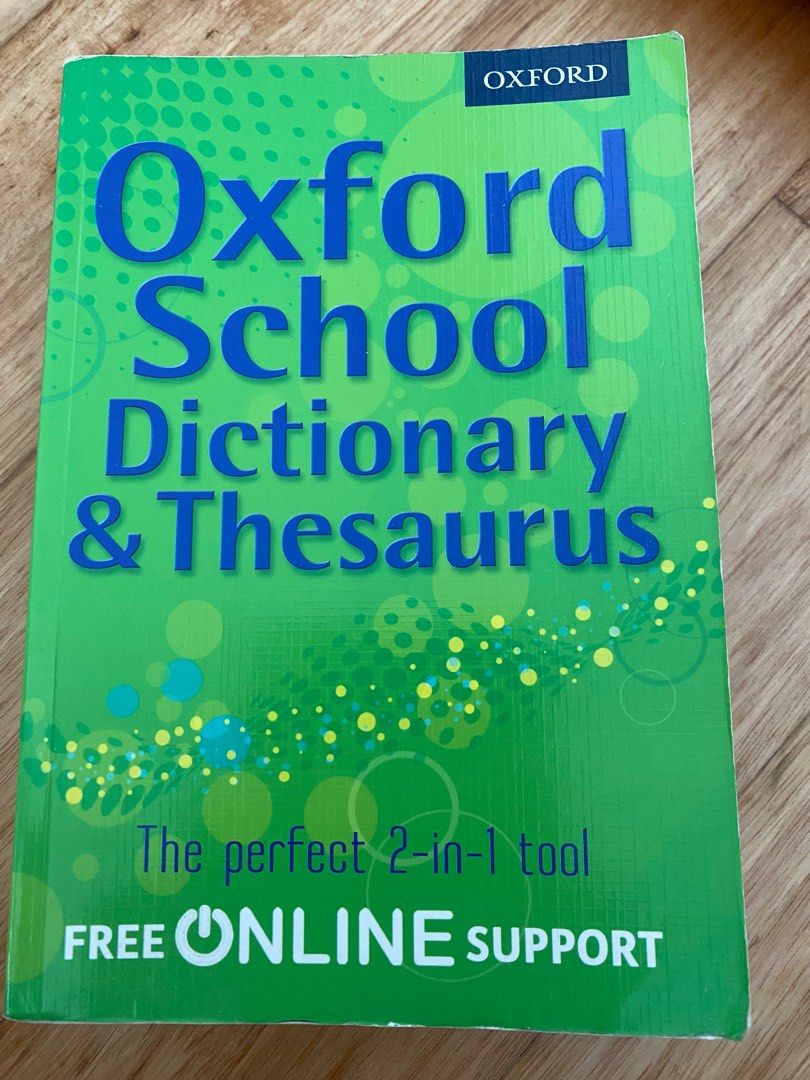 Oxford dictionary and thesaurus, Hobbies & Toys, Books & Magazines ...