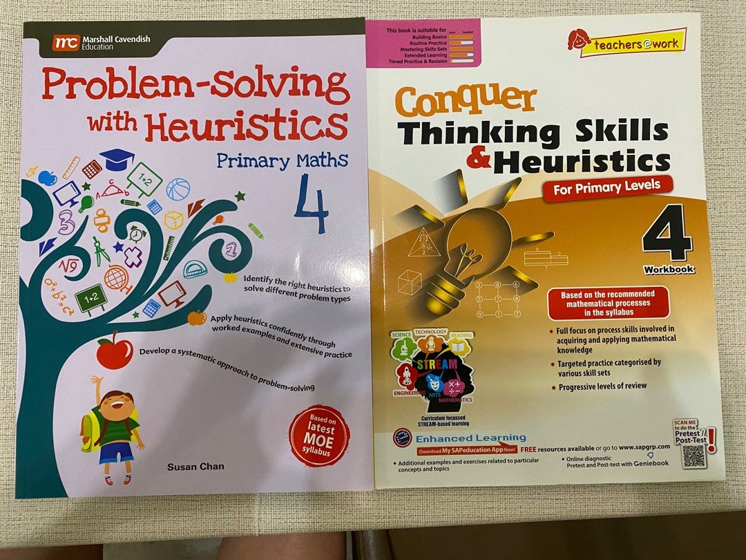 P4 Maths Heuristics Assessment Books, Hobbies & Toys, Books & Magazines ...
