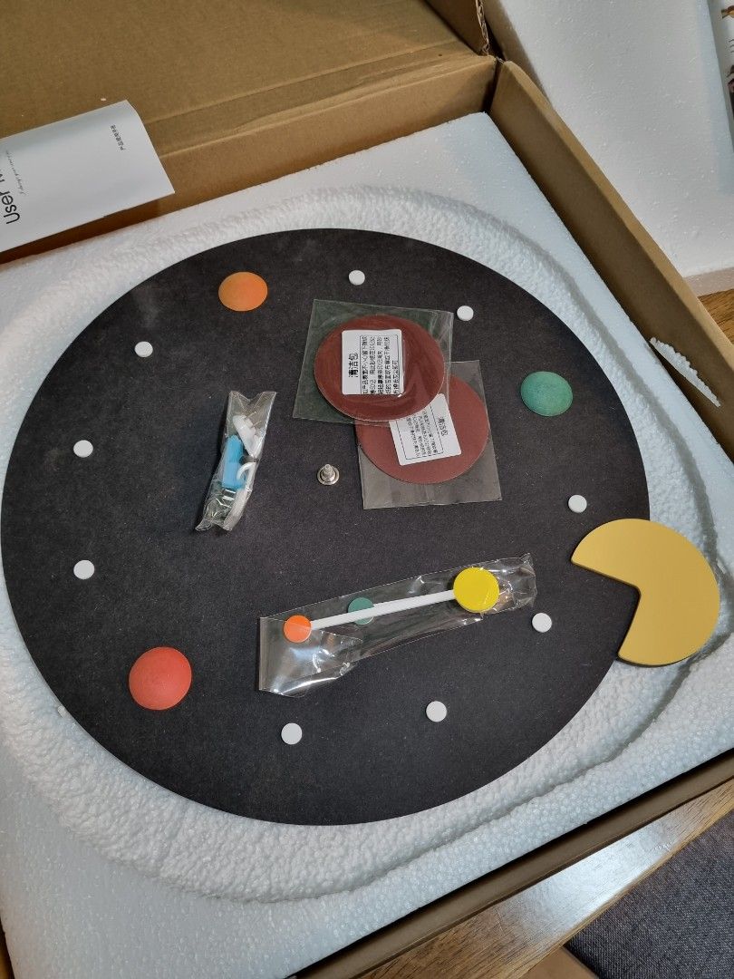 Pac-man Black Wall Clock, Furniture & Home Living, Home Decor, Clocks ...