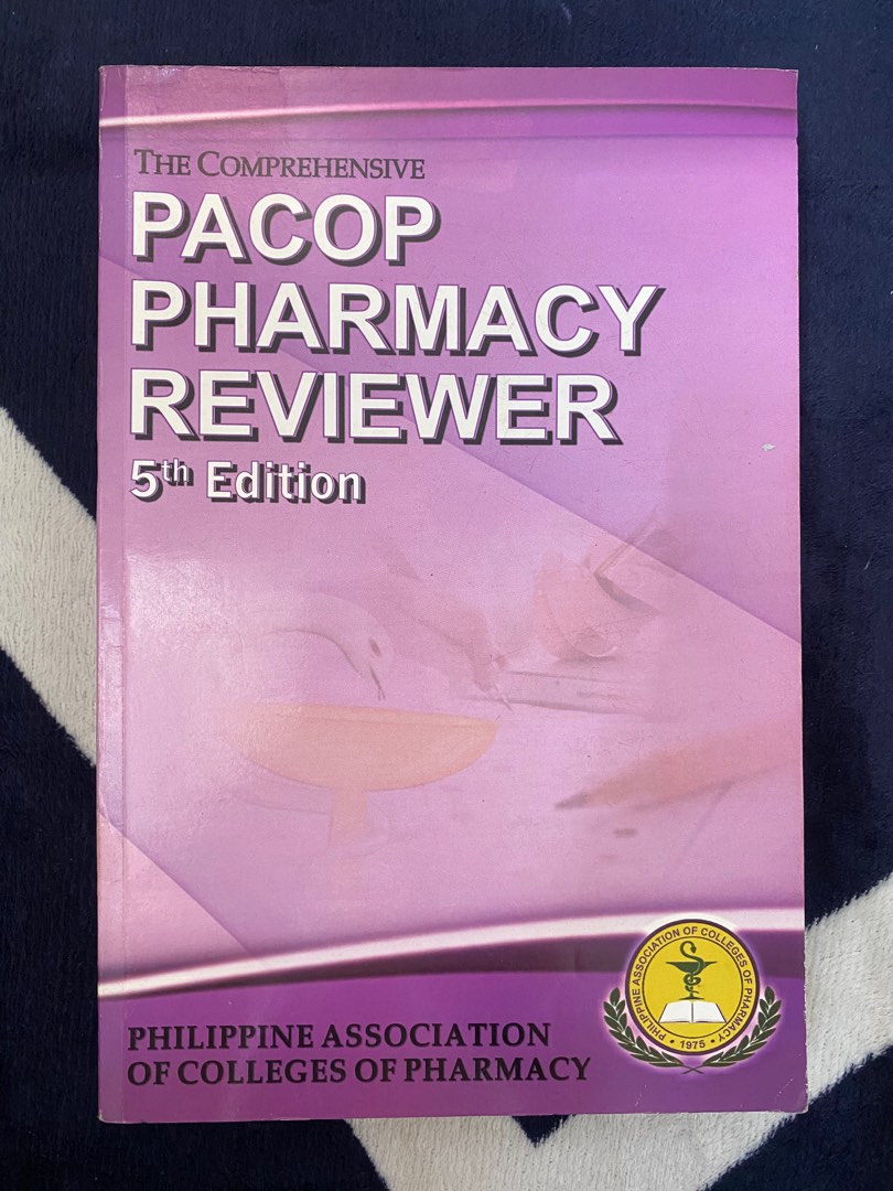 PACOP Pharmacy Reviewer 5th Edition for Pharmacy Board Exams, Hobbies ...