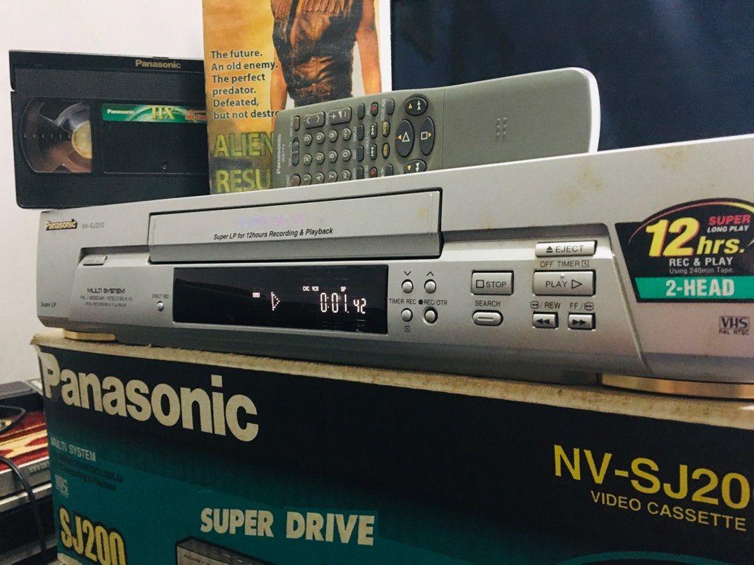 Panasonic vhs player, Audio, Other Audio Equipment on Carousell
