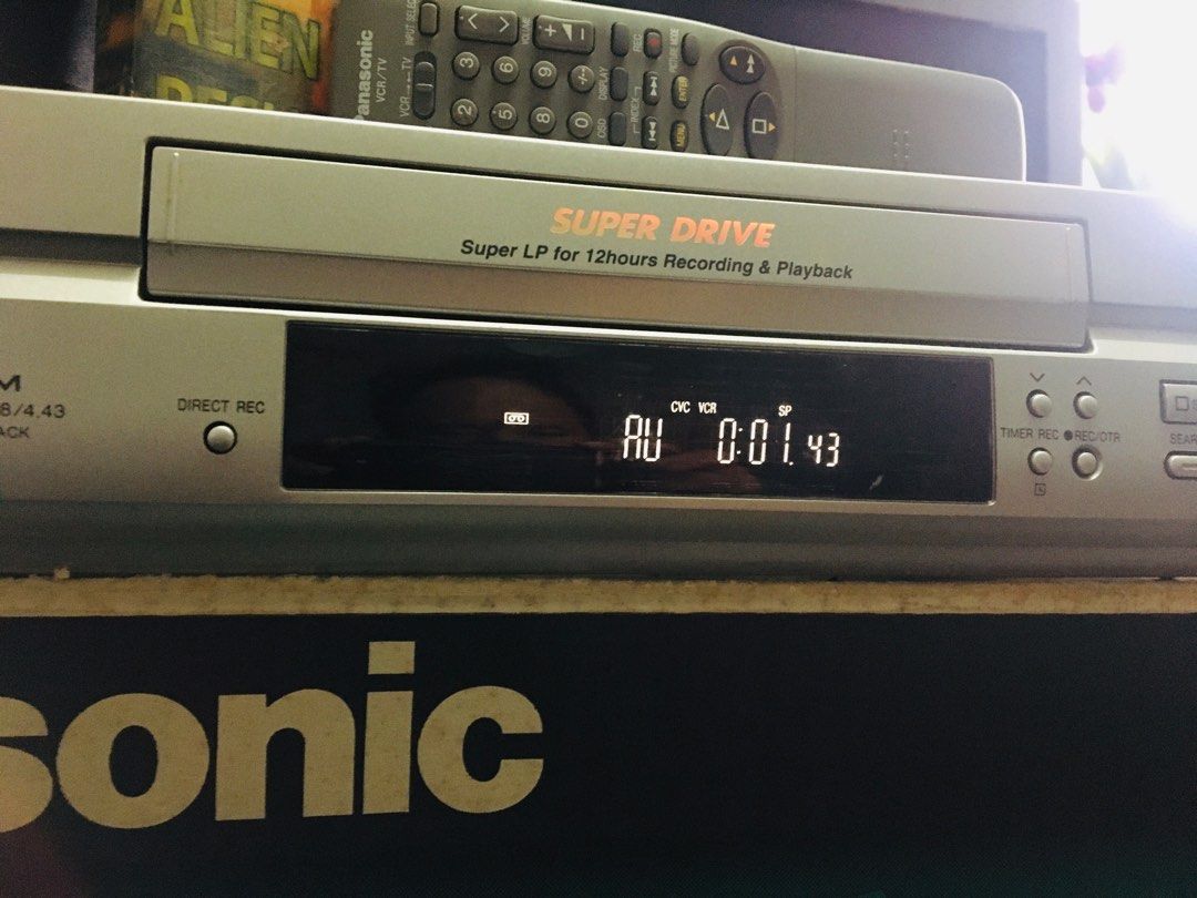 Panasonic vhs player, Audio, Other Audio Equipment on Carousell