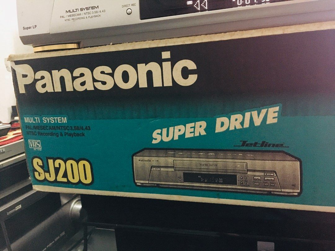 Panasonic vhs player, Audio, Other Audio Equipment on Carousell
