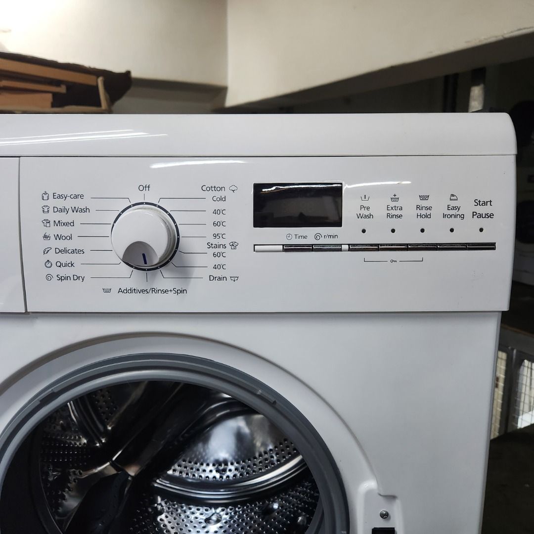 PANASONIC Washer 7kg NA-107VK5, TV & Home Appliances, Washing Machines and Dryers on Carousell