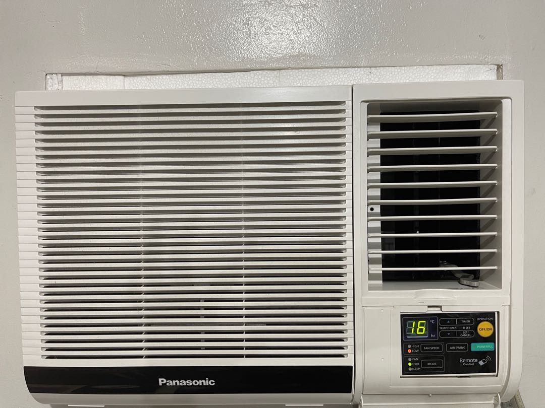 PANASONIC WINDOW TYPE AIRCON (MANUAL /REMOTE /INVERTER TYPE), TV & Home ...