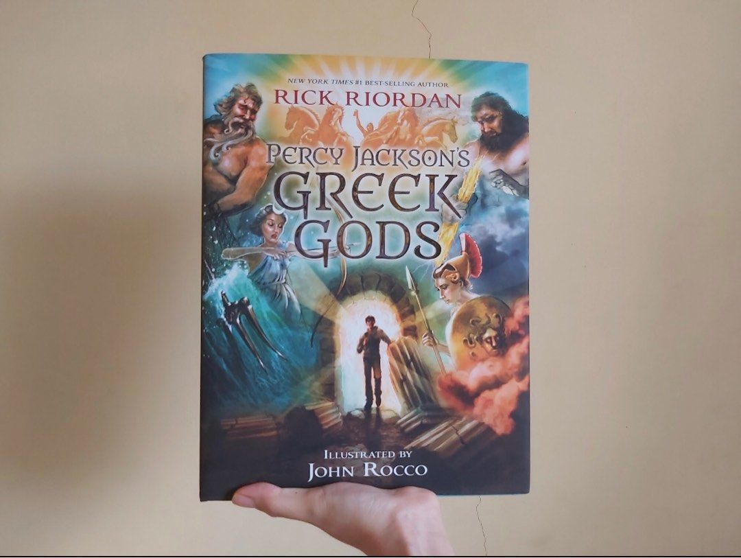 Percy Jackson's Greek Gods (Hardbound), Hobbies & Toys, Books ...