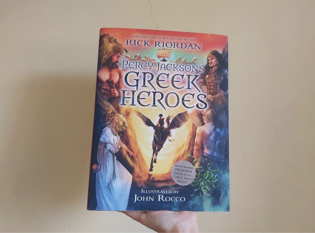 Percy Jacksons Greek Heroes Hardbound Hobbies And Toys Books