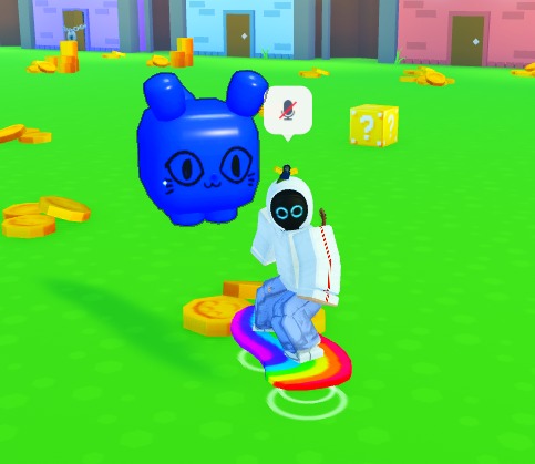 PET SIMULATOR X HUGE BLUE BALLOON, Video Gaming, Gaming Accessories, In ...