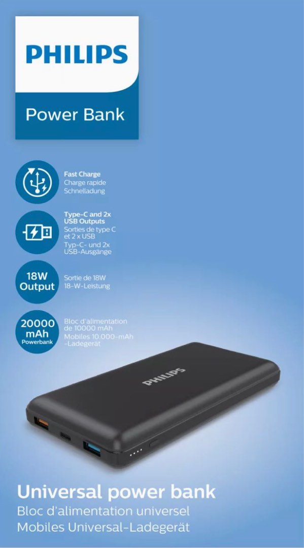 Philips power bank, Mobile Phones & Gadgets, Mobile & Gadget ...