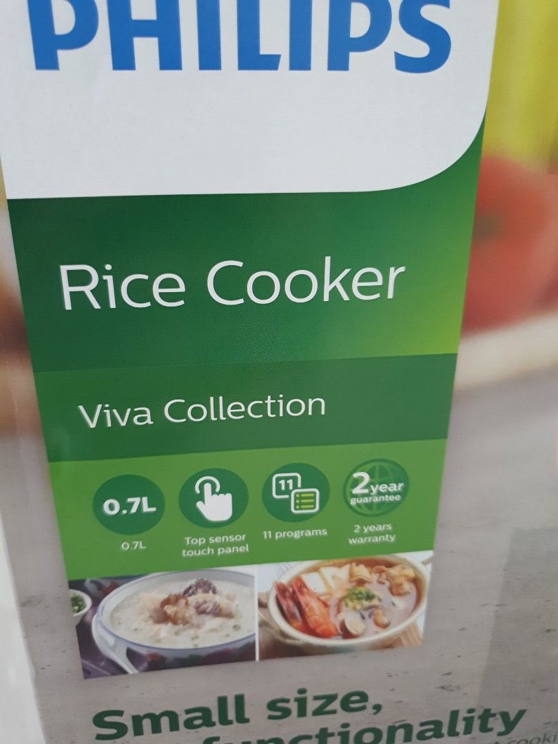 PHILIPS Rice Cooker Viva Collection, TV & Home Appliances, Kitchen ...