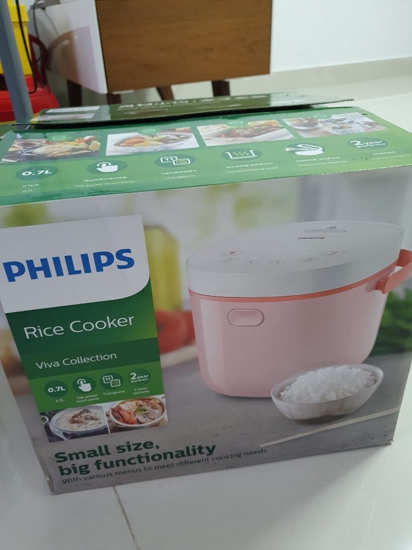 PHILIPS Rice Cooker Viva Collection, TV & Home Appliances, Kitchen ...