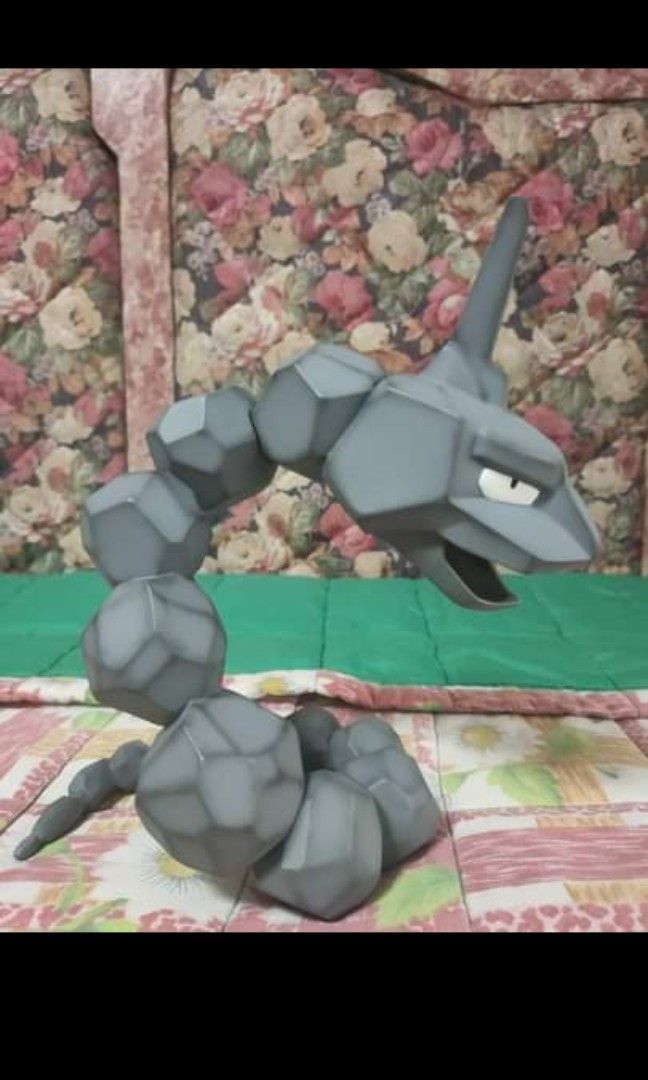 Pokemon scale world zukan 1/20 resin onix, Hobbies & Toys, Toys & Games ...