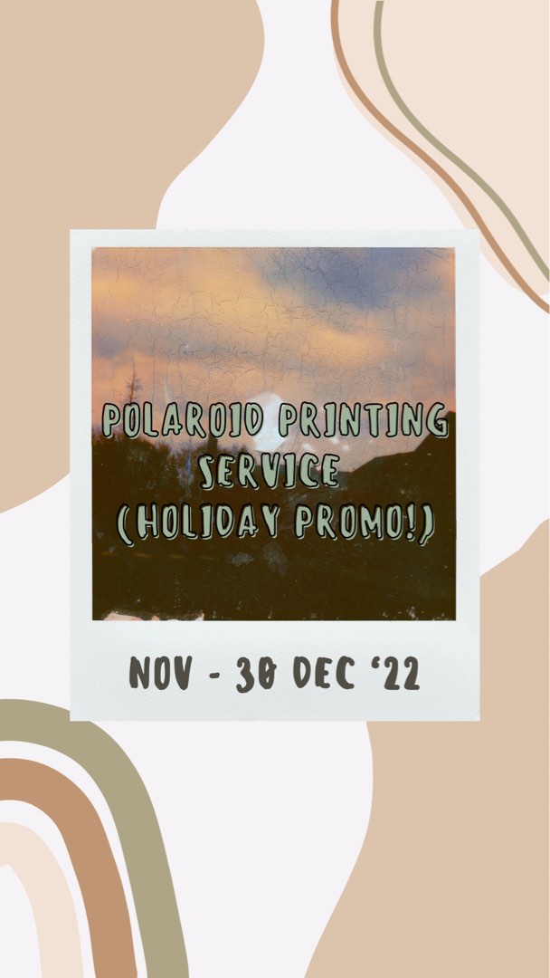 Polaroid Printing service (PROMO!), Furniture & Home Living, Home Decor ...