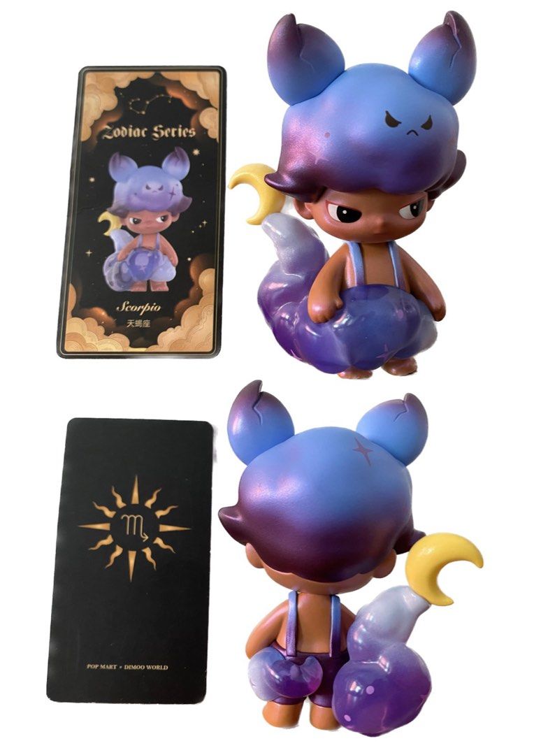 Pop Mart Dimoo Zodiac Series Scorpio, Hobbies & Toys, Memorabilia ...