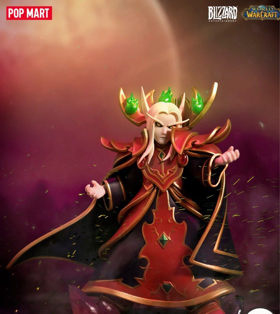POPMART - World of Warcraft & Space Molly 100% - Kael, Varian Wrynn ...