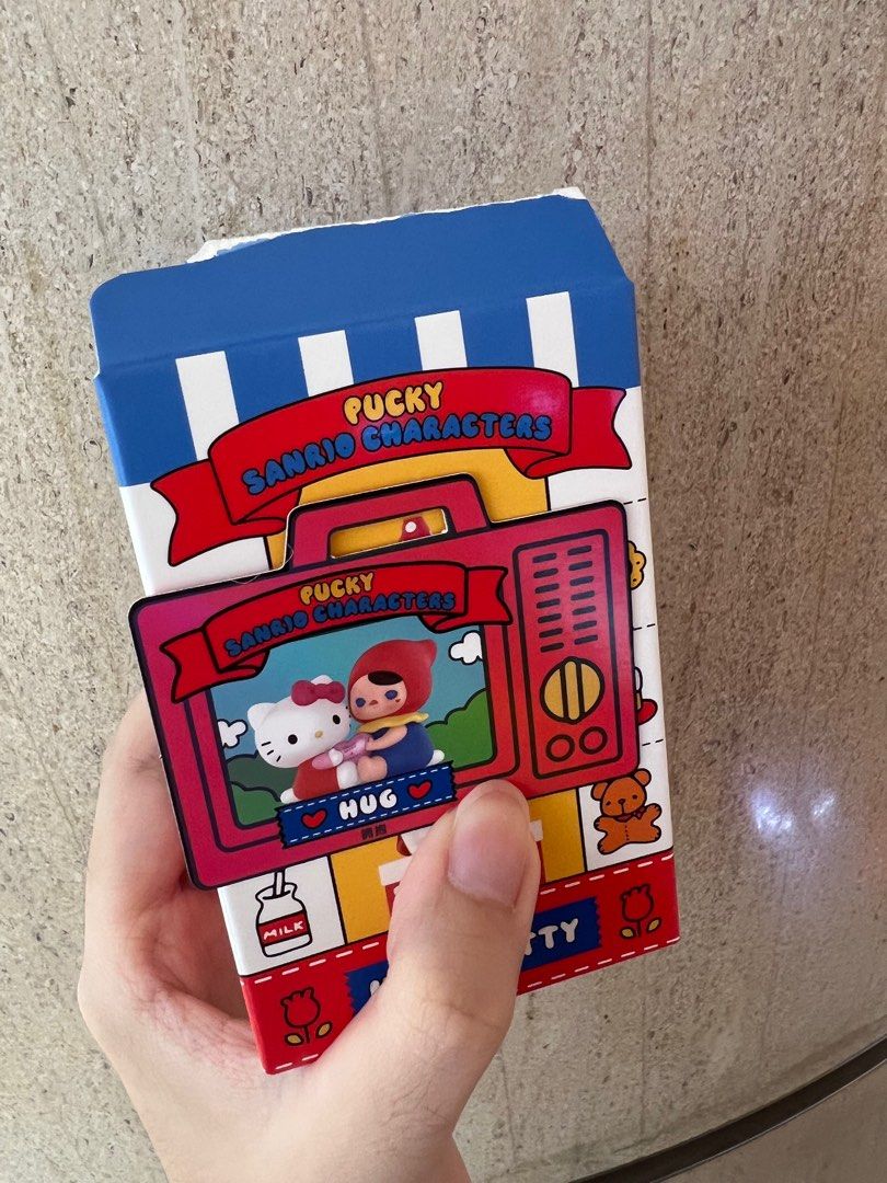 Popmart Pucky x Sanrio Hello Kitty Hug (Secret), Hobbies & Toys, Toys ...