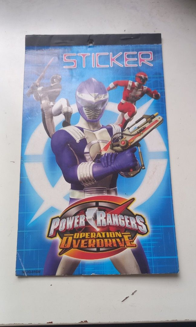 Power Rangers Sticker Pack, Hobbies & Toys, Stationery & Craft, Craft ...