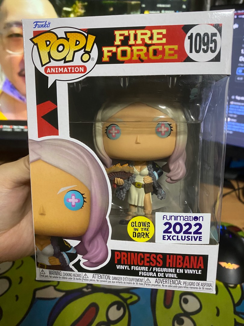 Princess Hibana (Glow In The Dark) Funko Pop! - Fire Force Anime ...