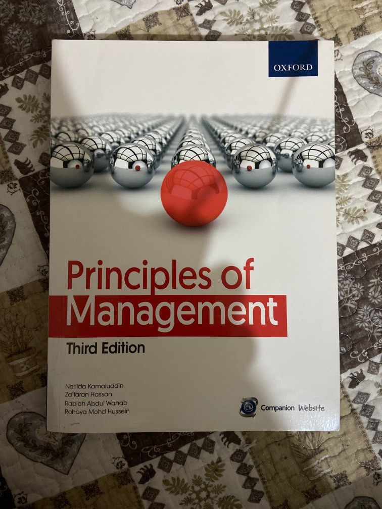 Principles of management third edition, Hobbies & Toys, Books ...