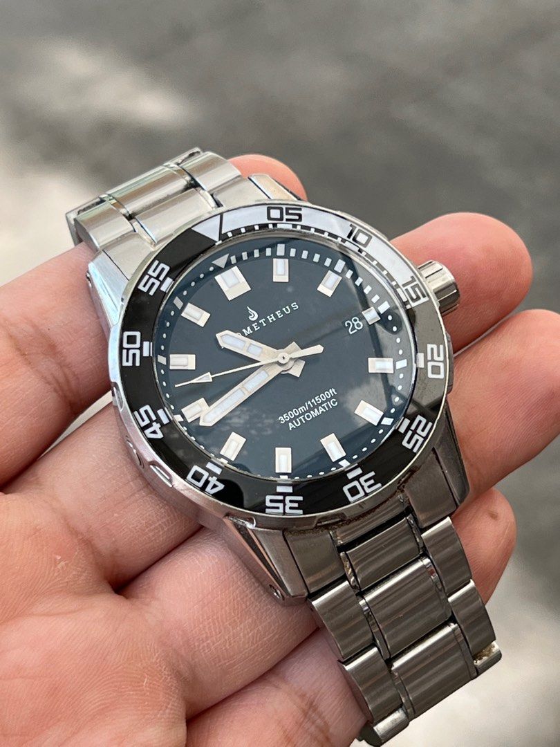 Prometheus Poseidon 3500m Diver watch, Men's Fashion, Watches ...