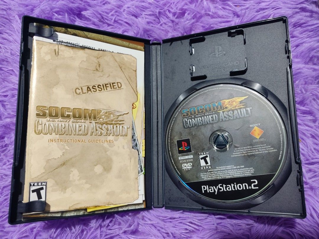 PS2 games - SOCOM set 4pcs., Video Gaming, Video Games, PlayStation on ...