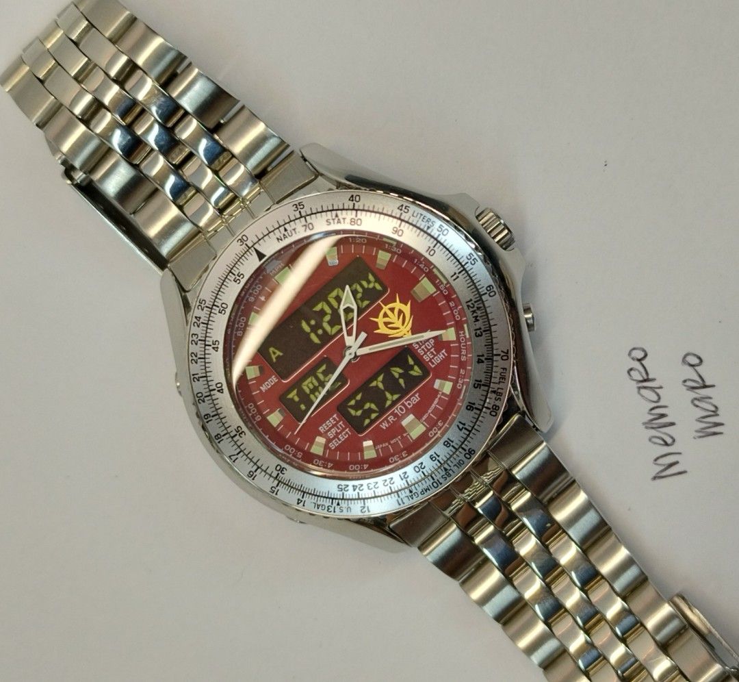 Rare Citizen Promaster C460 Collab Zeon (Gundam), Men's Fashion ...