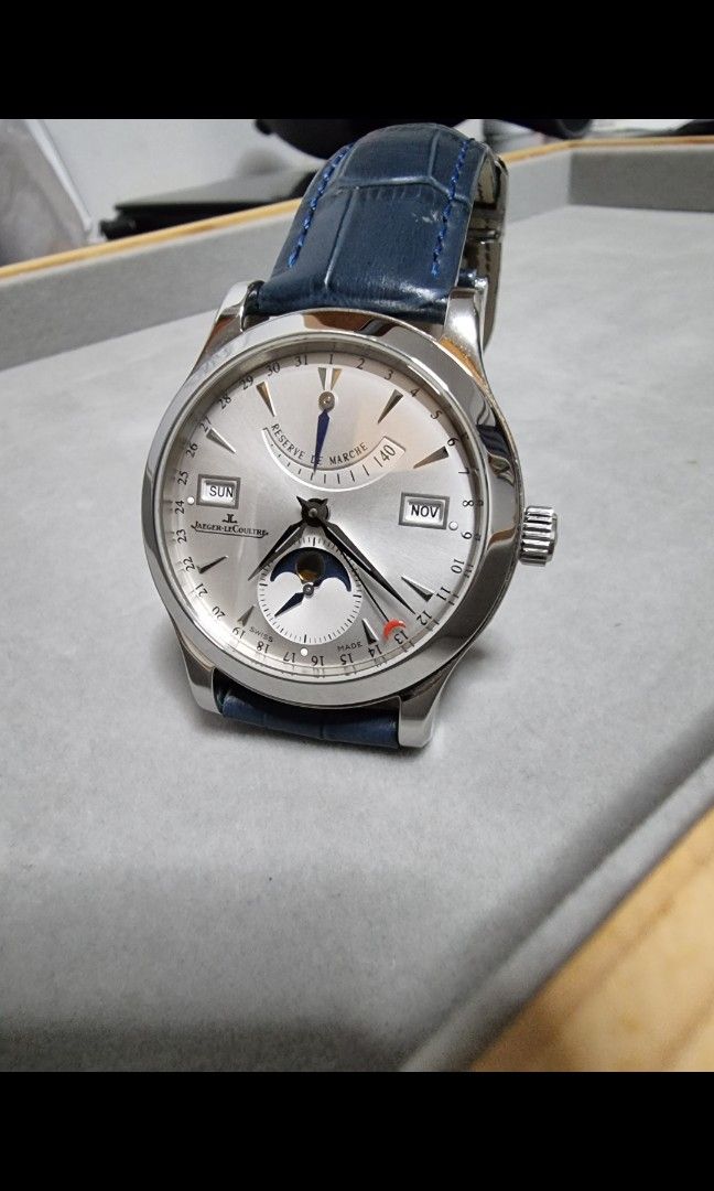 [RARE] Pristine JLC Master Control Reserve De Marche Moonphase Calendar ...