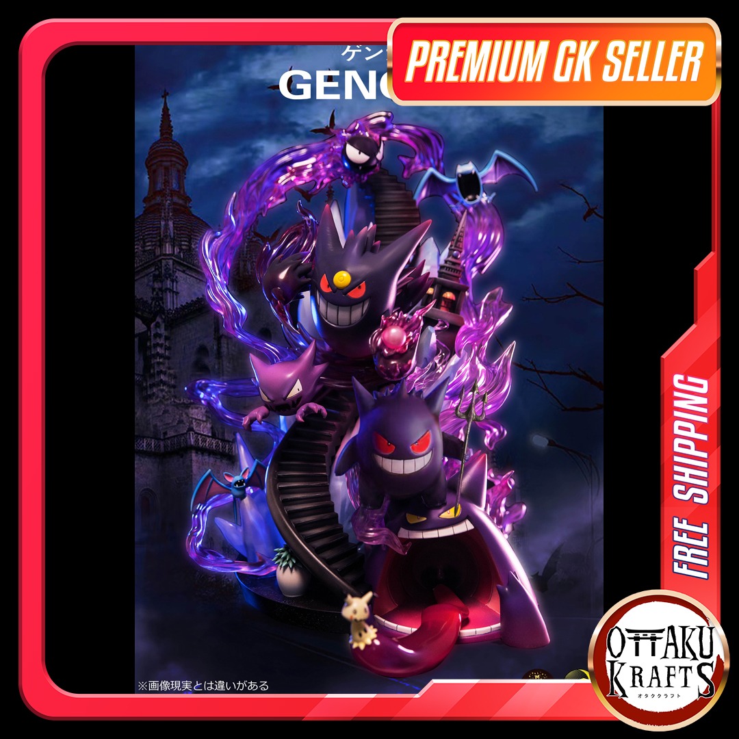 【READY TO SHIP】Gengar Family | MIMAN & MOON SHADOW Studio | Pokemon ...