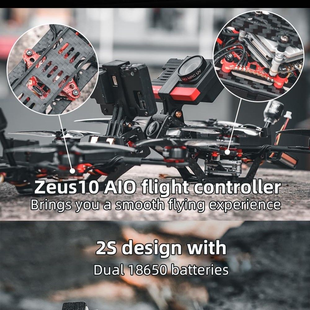 Rekon FPV Rekon35 Nano Long Range FPV Drone - Analog ELRS ExpressLRS 2 ...