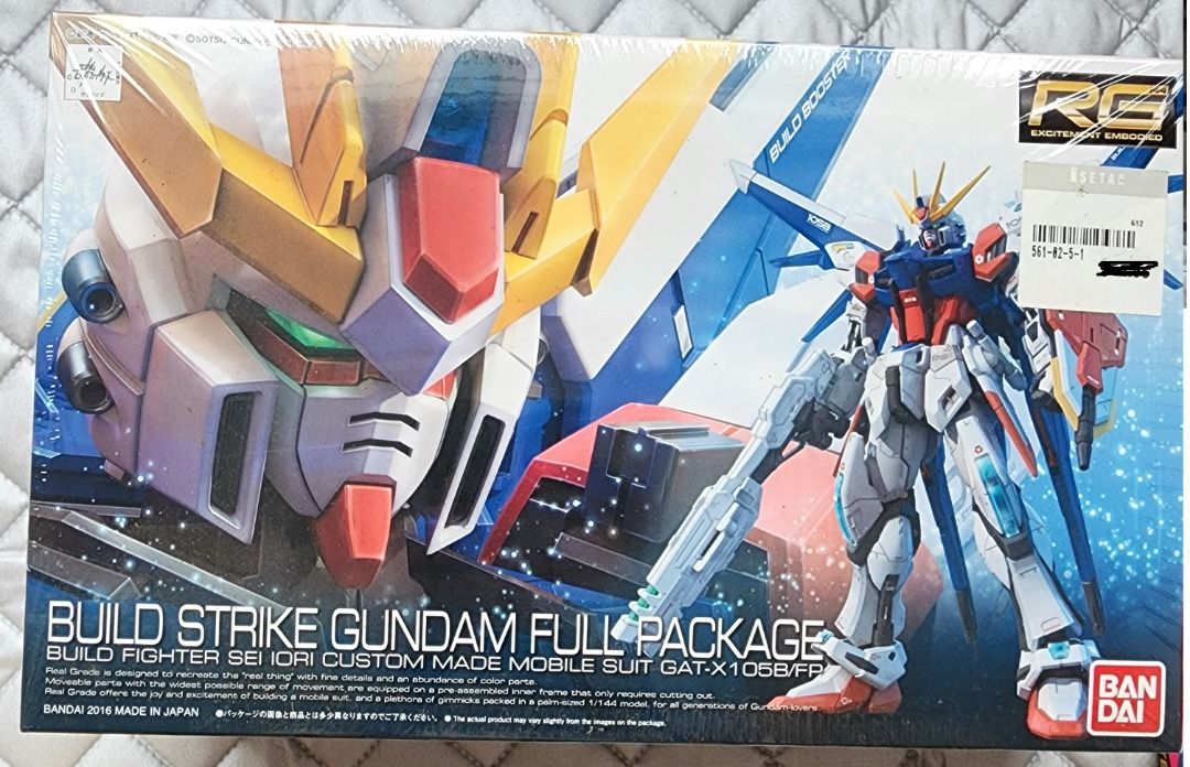 RG Build Strike Gundam Full Package, Hobbies & Toys, Toys & Games on ...