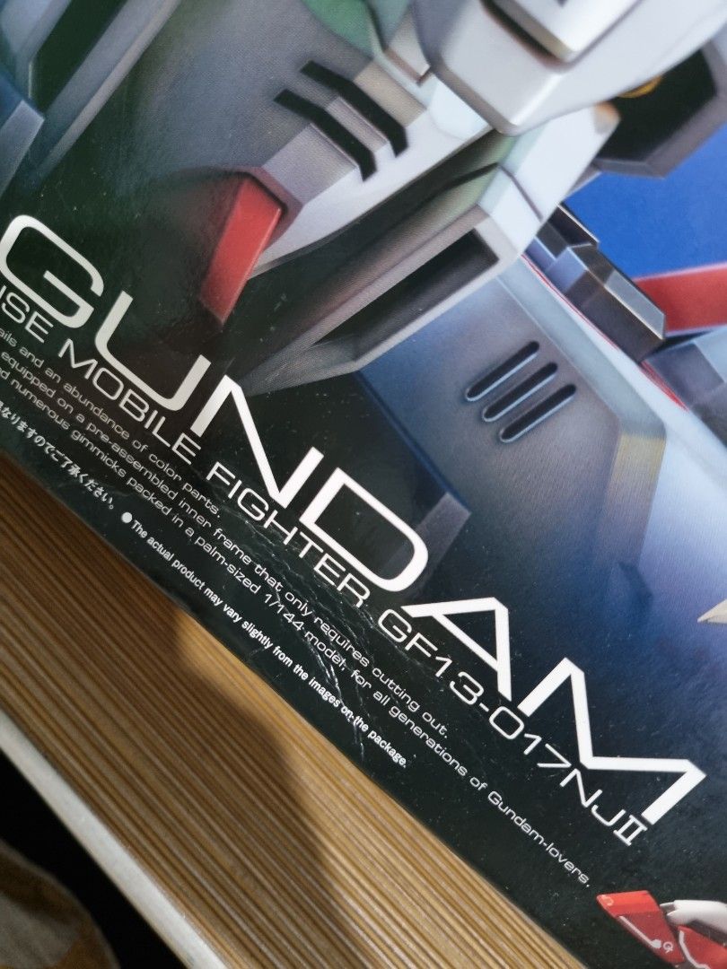 RG God Gundam Ban Dai (Box Crease), Hobbies & Toys, Toys & Games on ...