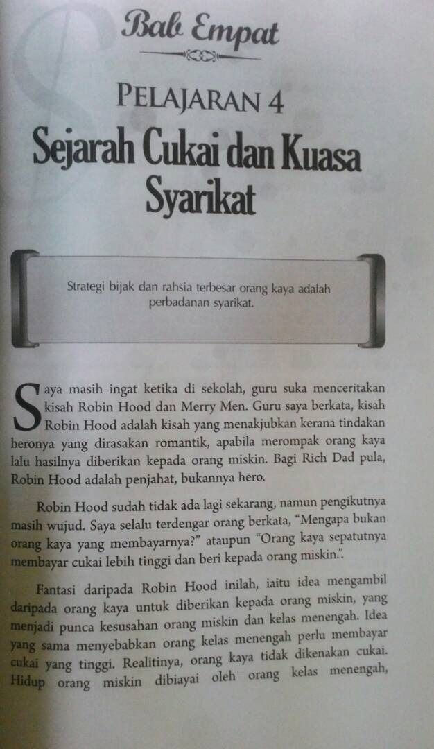 Rich Dad Poor Dad Edisi Ulang Tahun Ke 20 Hobbies And Toys Books