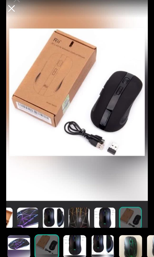 Rii RGB gaming mouse, Video Gaming, Gaming Accessories, Controllers on ...