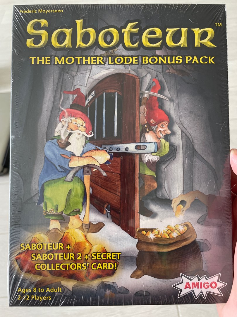 Saboteur card game, Hobbies & Toys, Toys & Games on Carousell