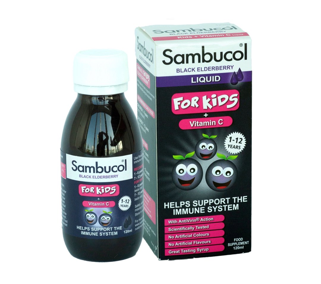 Sambucol Elderflower for Kids, Health & Nutrition, Health Supplements ...