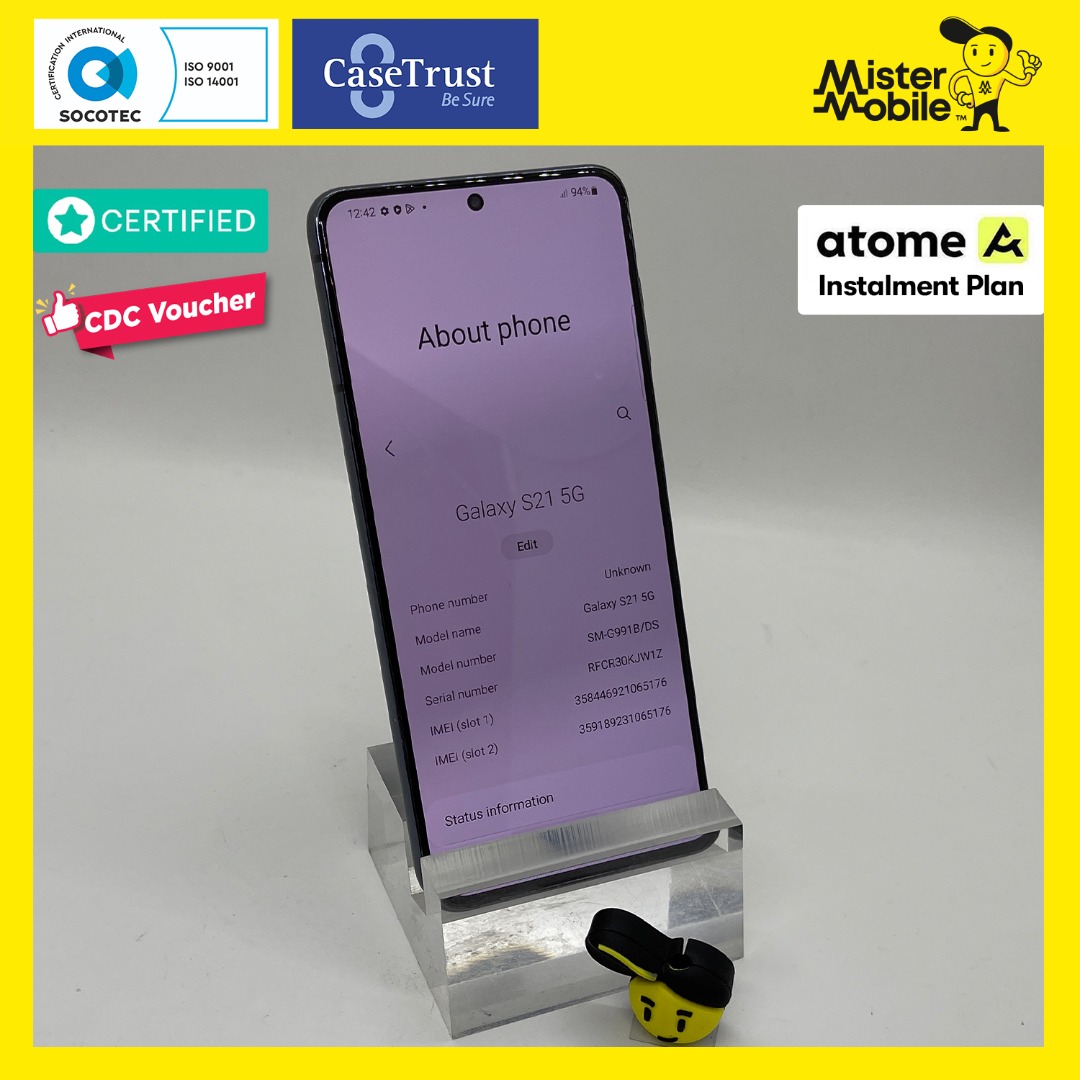 Samsung Galaxy S21 5G 256 256GB Phantom Gray Used Local, Mobile Phones & Gadgets, Mobile Phones ...